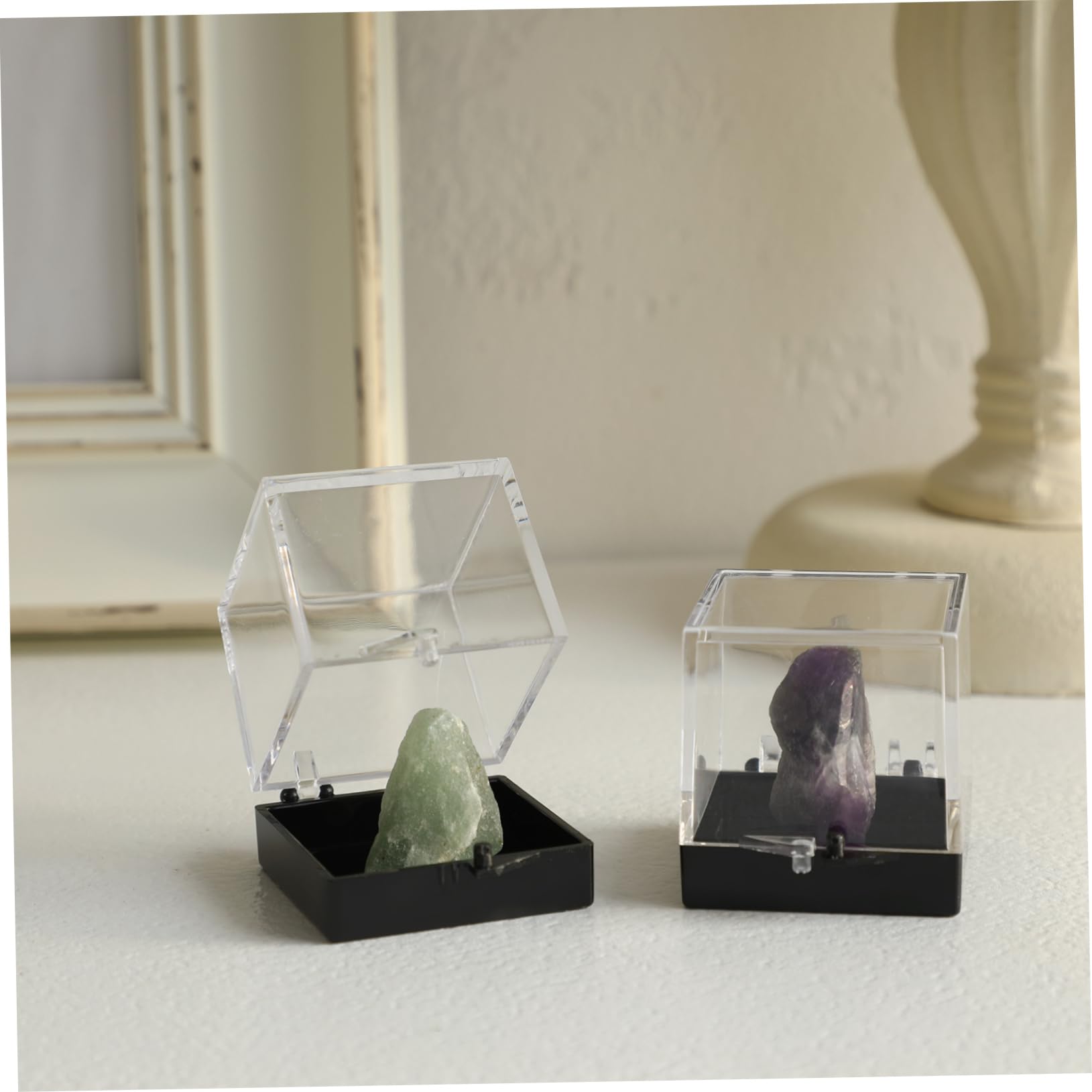 Snapklik.com : 48 Pcs Mineral Standard Display Box Specimen Display ...