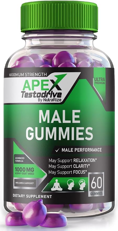 Amazon.com: Apex Testodrive Gummies - Apex Testodrive Dietary ...