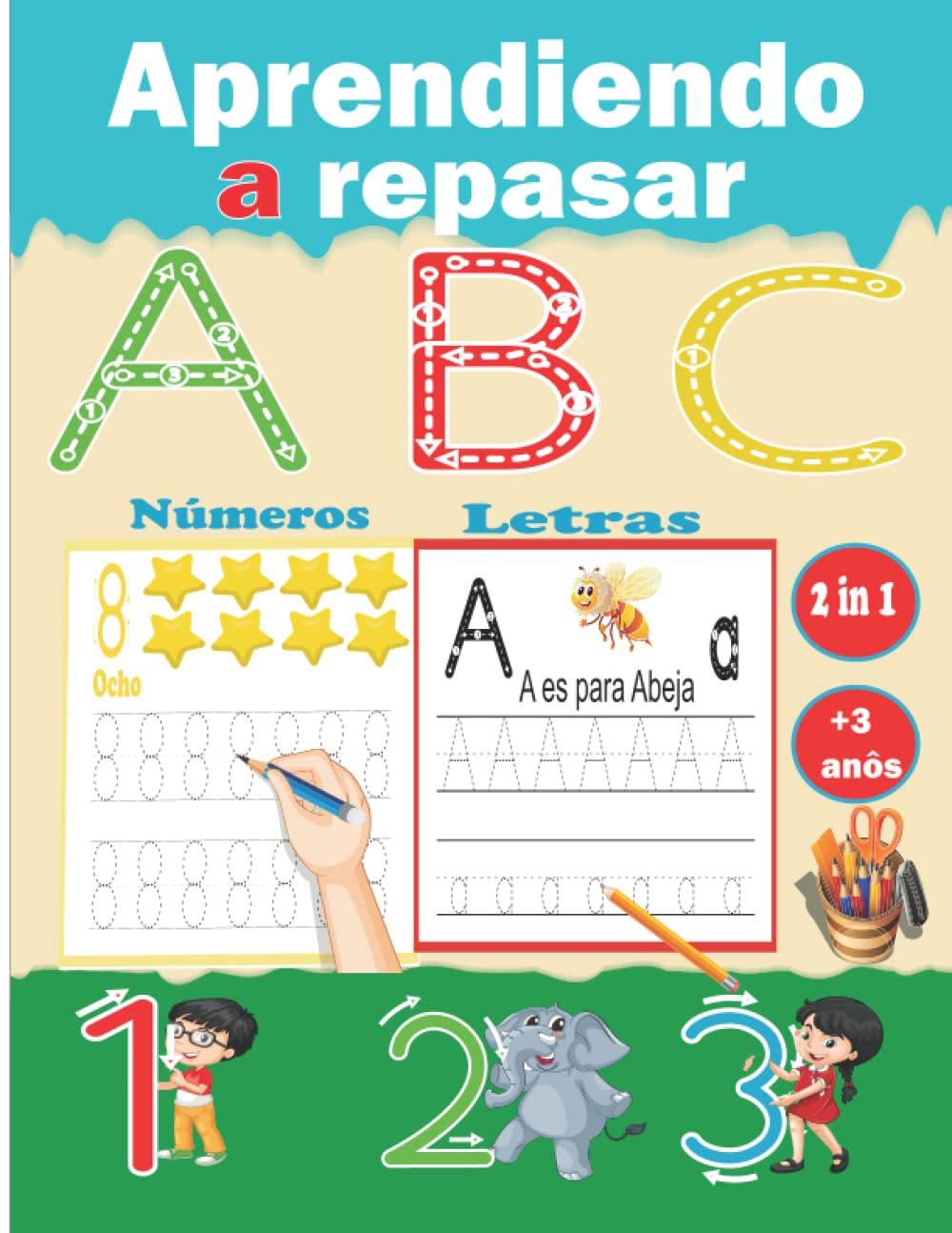 Aprendiendo A Repasar 3 Anos Aprende A Escribir Letras Mayusculas ...