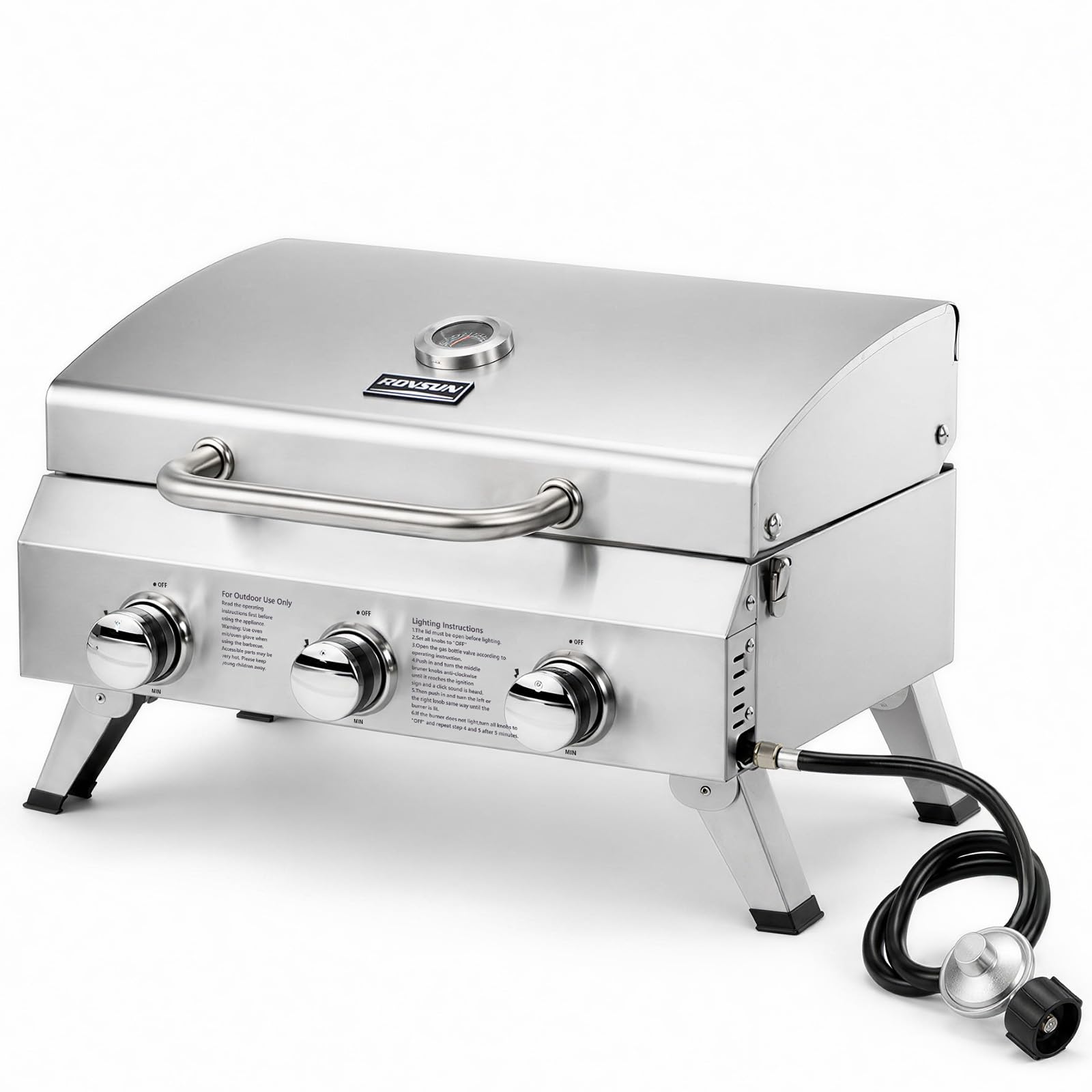 9 Best 3-Burner Portable Gas Grill | Not All Tripods Are Equal