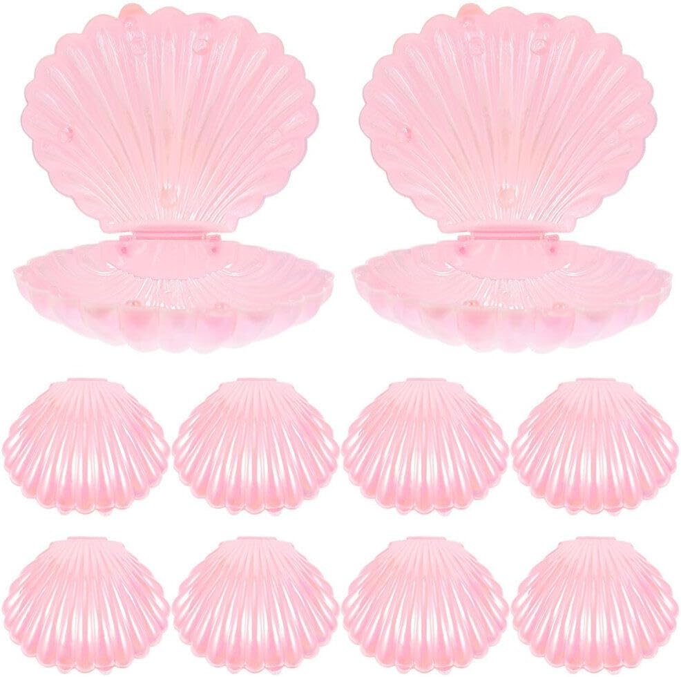 Amazon.com: MAGICLULU Sea Shells Candy Boxes 30pcs Seashell Party Favor ...