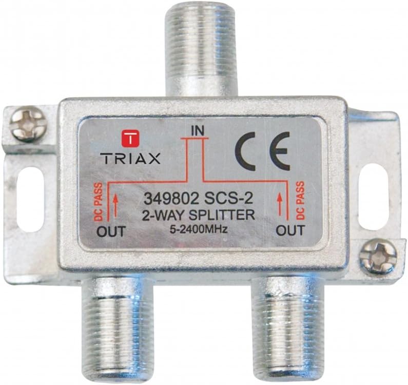 Triax 2 Way Splitter: Amazon.co.uk: Electronics & Photo
