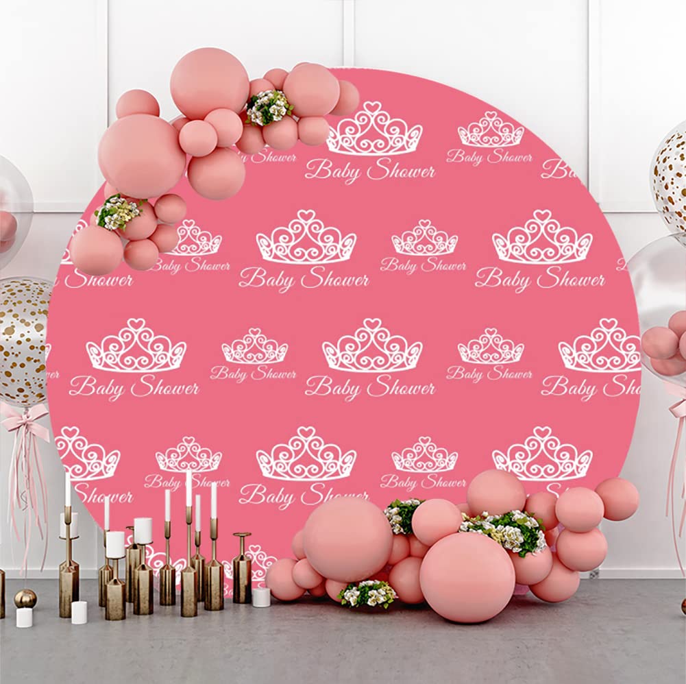 Coral Baby Shower Table Decorations