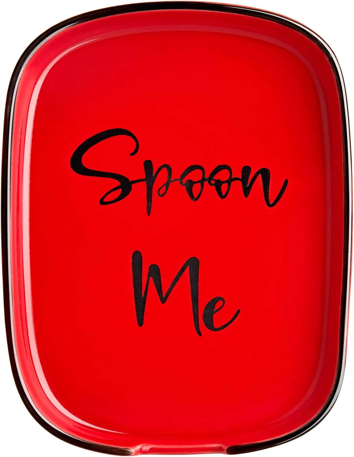 Amazon.com: Ceramic Spoon Rest for Stove Top, DAYYET Large Spoon Holder ...