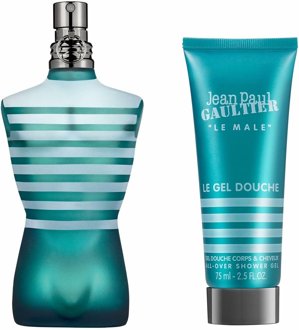 Set Profumo Uomo Jean Paul Gaultier Le Male 2 Pezzi - Marca: Jean Paul ...