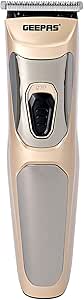 Geepas Gtr56023 Rechargeable Hair Clipper Precise Beard Styler With ...