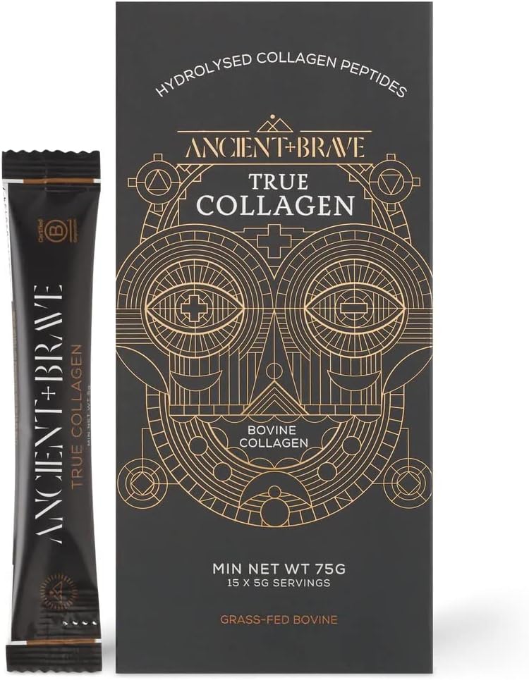Ancient + Brave True Collagen Sachets 15 x 5 Grams - Grass-Fed Bovine ...