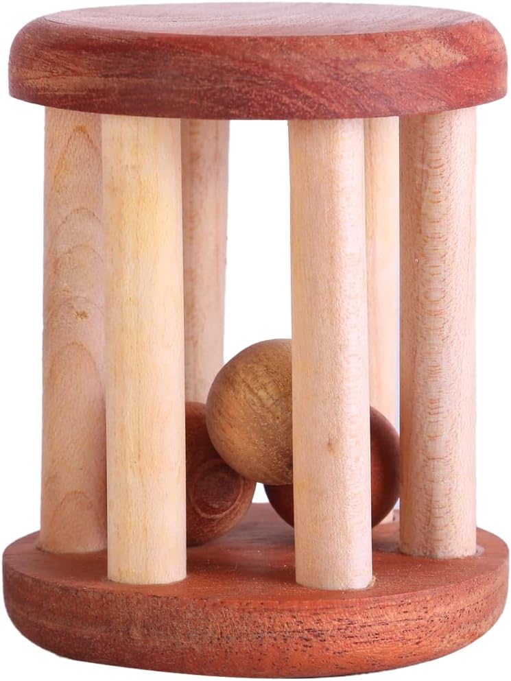 neemtoys® Neem Wooden Rattles | Sound Making Infant Toys for 0 to 3 ...