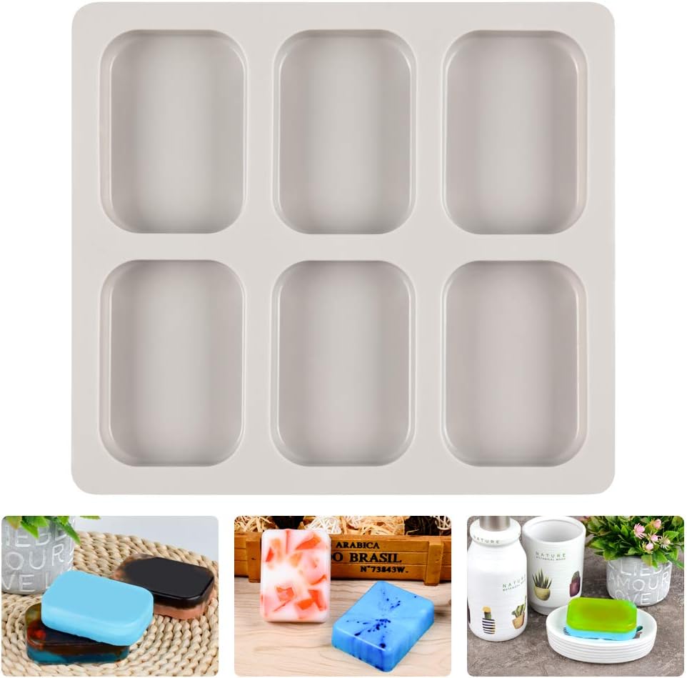 Amazon.com: Crafters Choice - Basic Round Silicone Soap Mold - 1602 ...