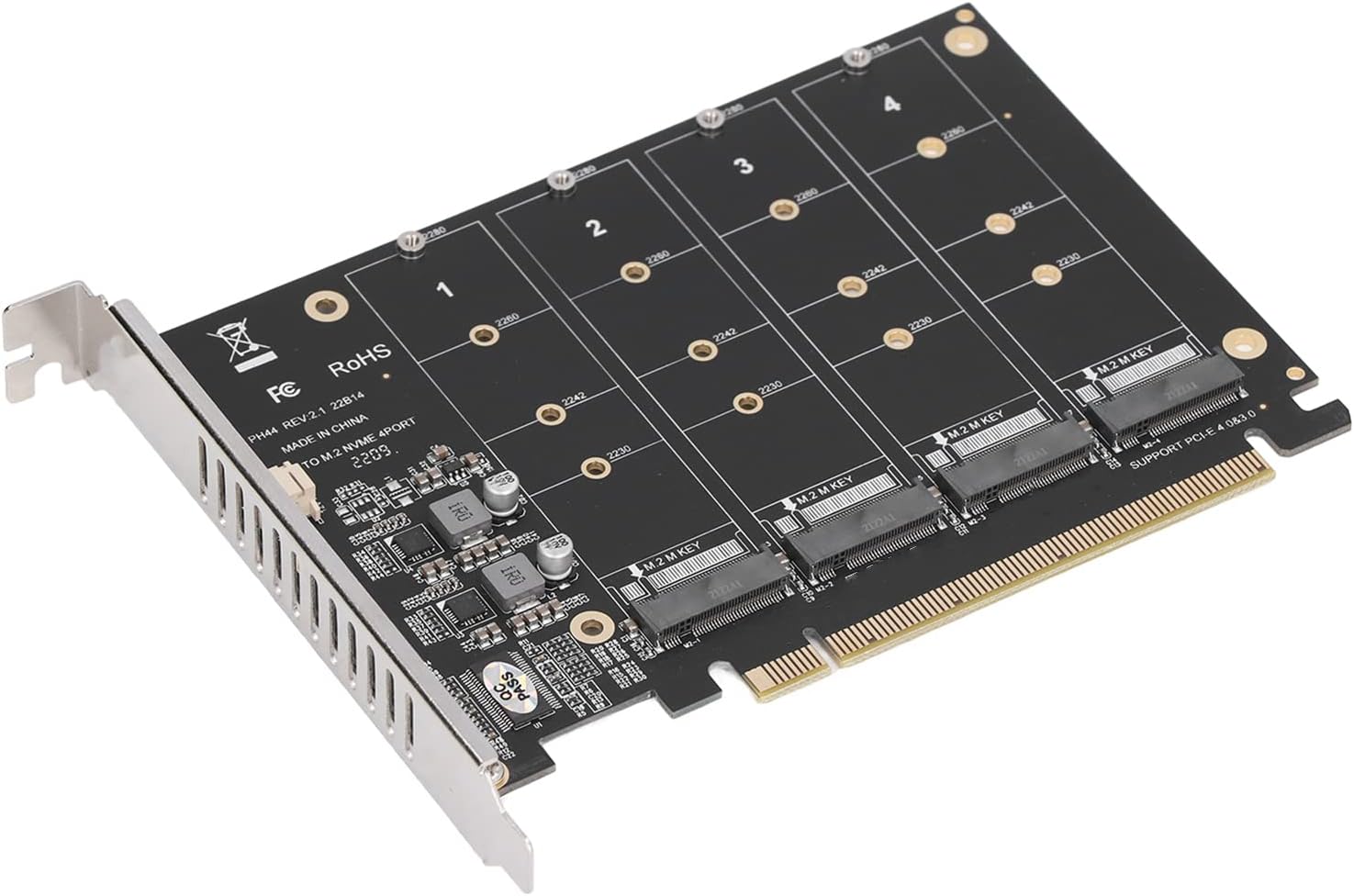 Amazon.com: ASUS Hyper M.2 x16 Card v2 4 x M.2 Socket 3 : Electronics