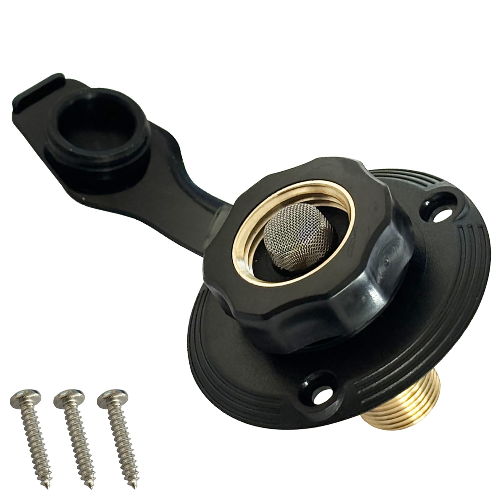 Snapklik.com : Lirinsegie RV City Water Fill Inlet Flange Brass ...