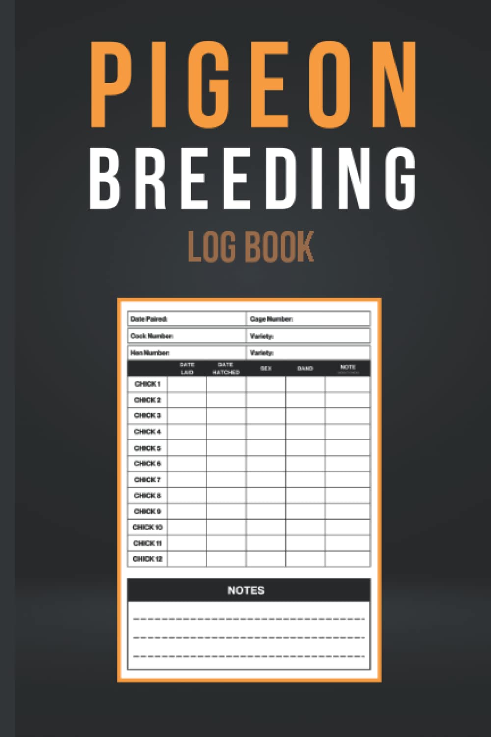 Buy Pigeon Breeding Log Book: Pigeon Breeding & Racing- Tracker ...