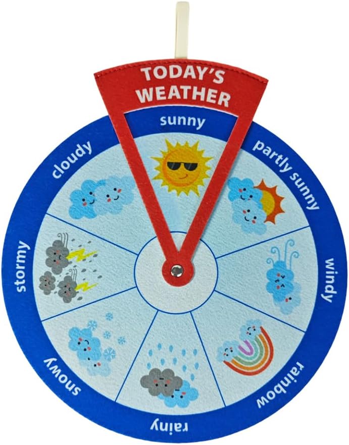 Amazon.com : Weather Wheels, Educational and Learning Activities for ...