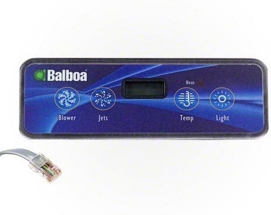 Amazon.com: Balboa 54094-01 4-Button Lite Duplex Digital LCD Topside ...