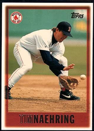 Amazon.com: Baseball MLB 1997 Topps #230 Tim Naehring Red Sox ...
