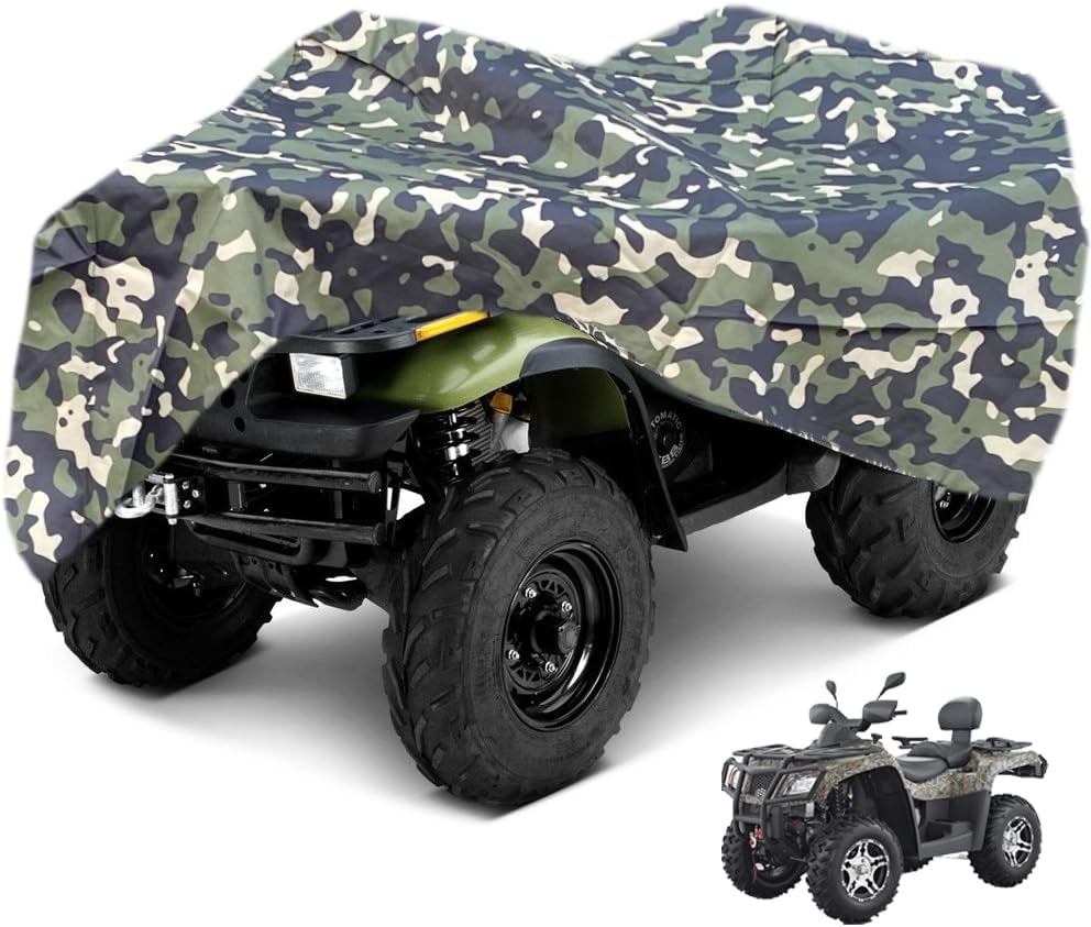 Amazon.com: YONQIFON Small ATV Cover Camo 4 Wheelers 420D Heavy Duty ...