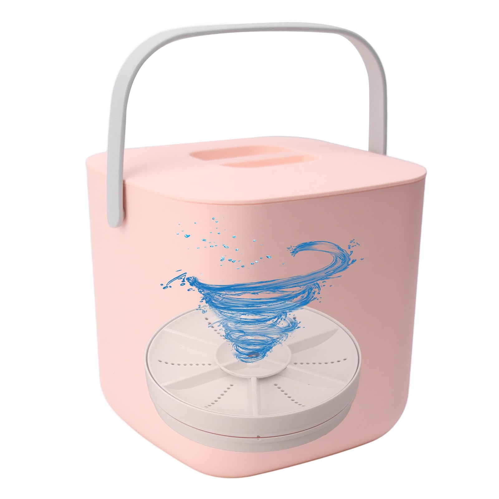 Snapklik.com : Portable Mini Dishwasher, 21 X 21 X 20CM 360 Deep Clean ...