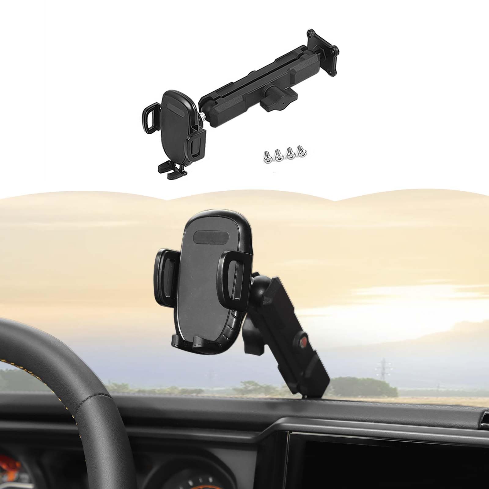 Amazon.co.jp: RT-TCZ 携帯電話ホルダー ダッシュマウントホルダー ブラケット センターコンソールインテリアアクセサリー ...