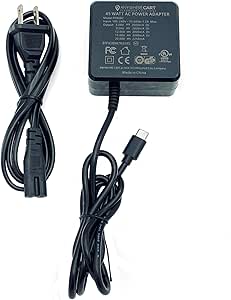 Amazon.com: 45 WATT AC Power Adapter Type-C PD45B2 Charger 5V 2000mA 9V ...