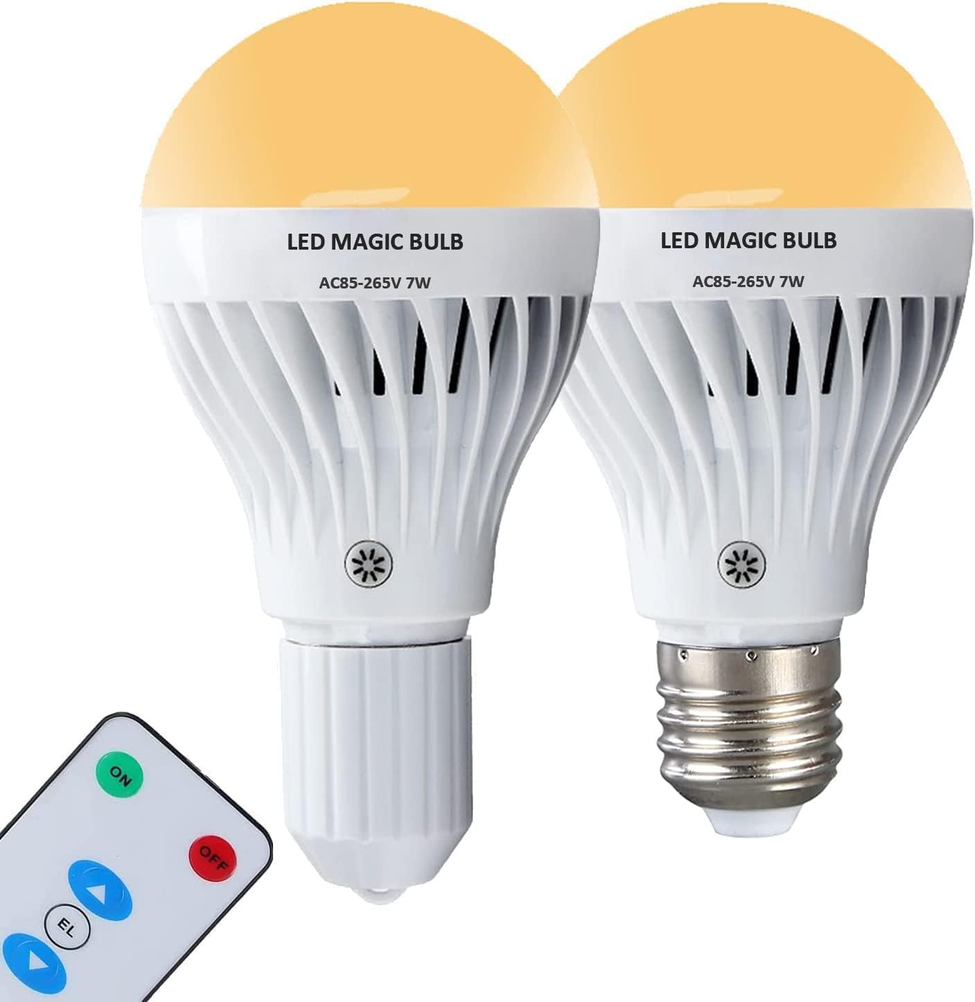 Genolite Emergency Rechargeable 7W Light Bulb with Remote Controller ...