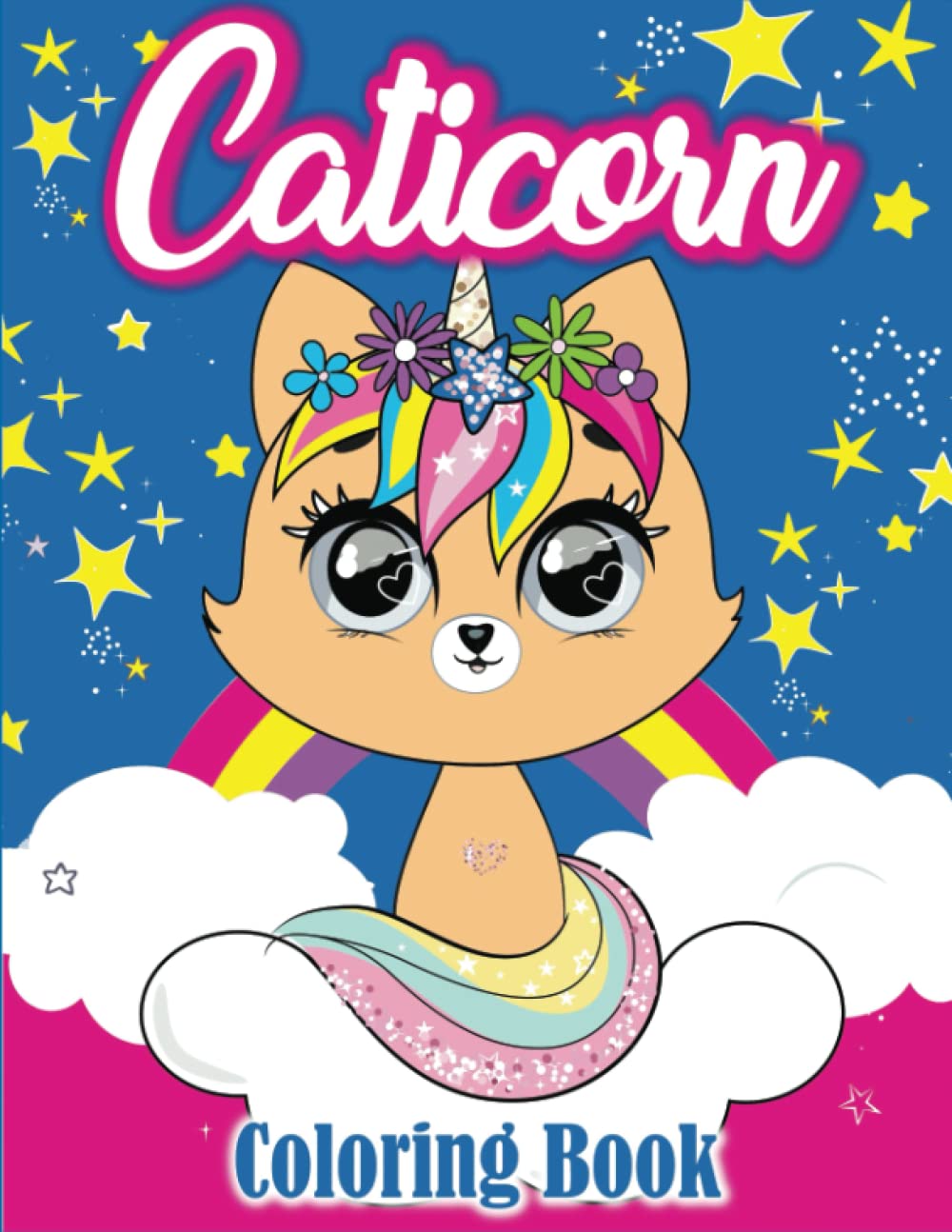 Caticorn Coloring Book: Blue Wave Press: 9781647901721: Amazon.com: Books