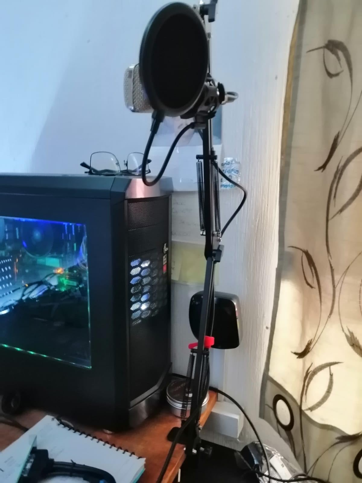 $4/mo - Finance Monoprice Suspension Boom Arm Scissor Broadcast Mic ...