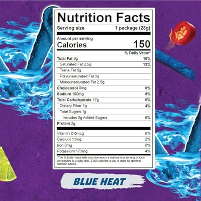 Buy Takis Blue Heat Chili Pepper Artificially Flavored Tortilla Chip ...