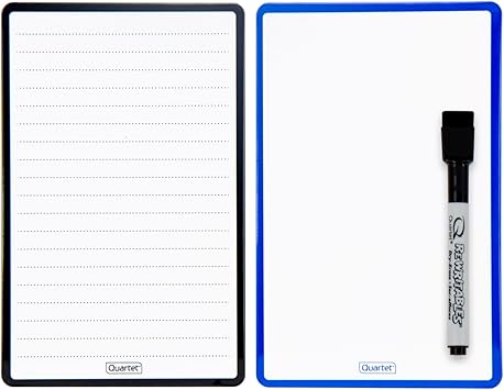 Quartet Magnetic Dry-Erase Tile, 4-5/8" x 7-3/8", Mini Whiteboard ...
