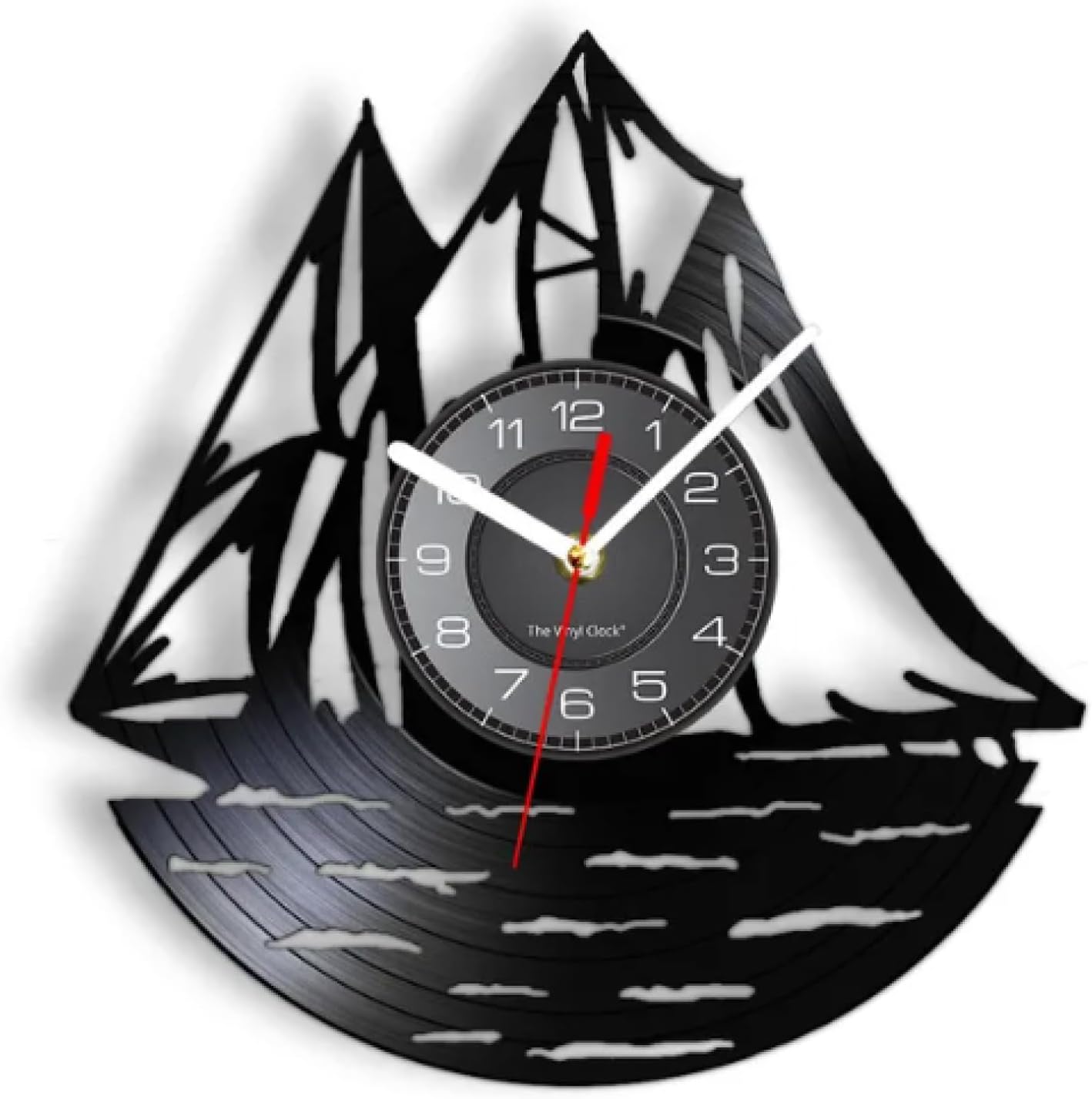 Amazon.com: IUPPA Wall Clock - 12 Inch Captain Ship Wheel Wall Art Ship ...