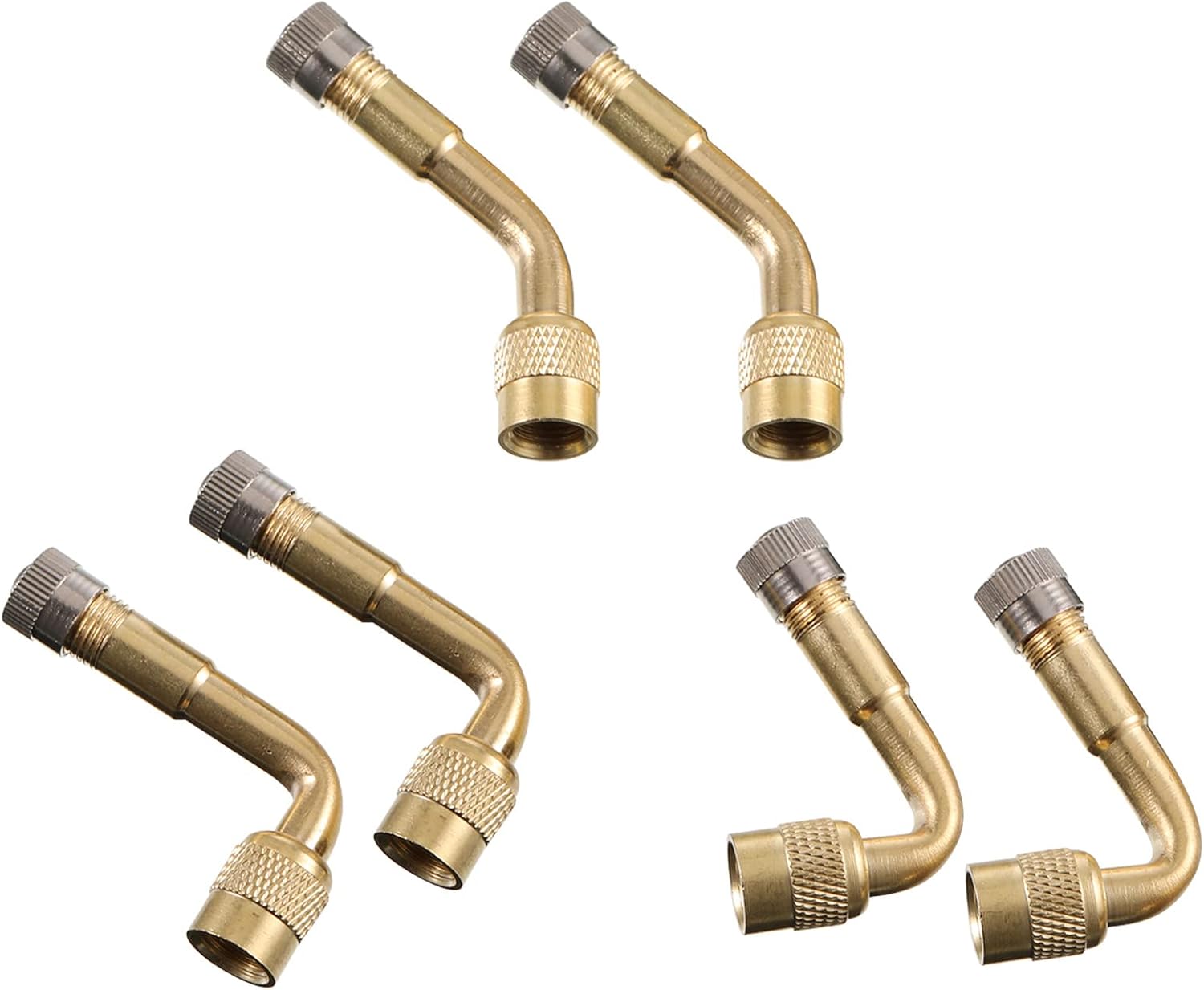 6 Pack Ventil Adapter FahrradVentil verlängerung Autoventil ...