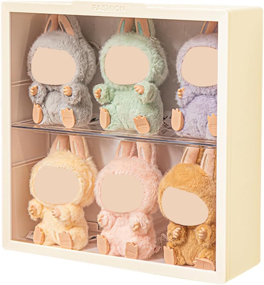 2-to-3 Tier Adjustable Display Case for Collectible Figures – Acrylic ...