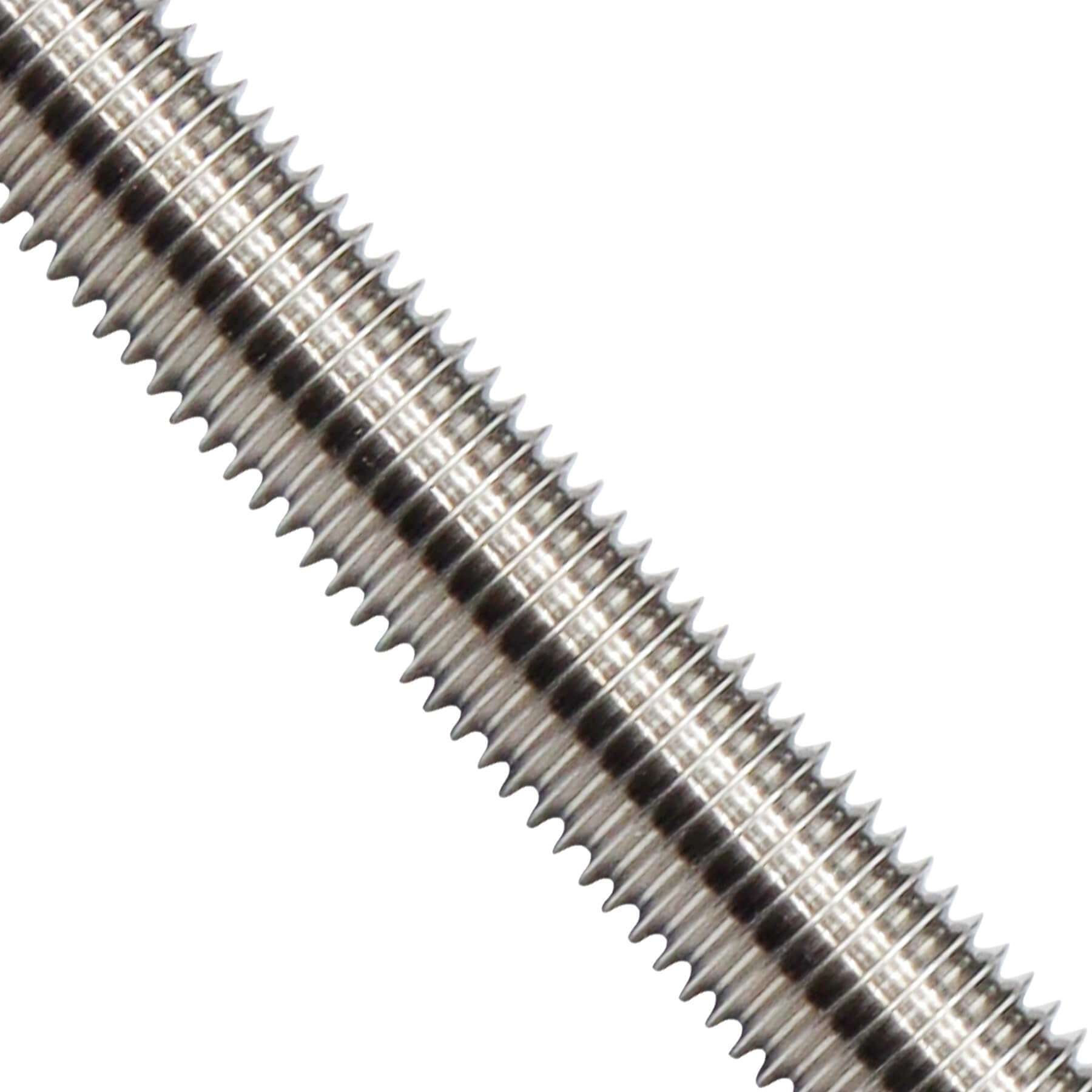 Snapklik.com : Aiwaiufu 48 Inch Stainless Steel Threaded Rods, 3/8"-16 ...