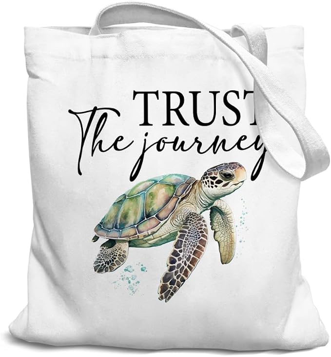 Amazon.com: SZERE Ocean Turtle Gifts Canvas Tote Bag for Women, Summer ...