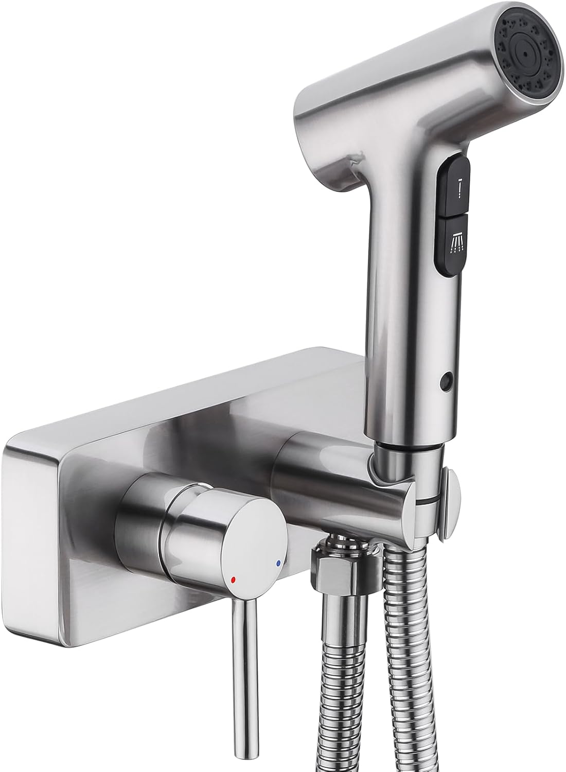 BSTIIU Brass Handheld Bidet Sprayer for Toilet Hot and Cold Bidet ...