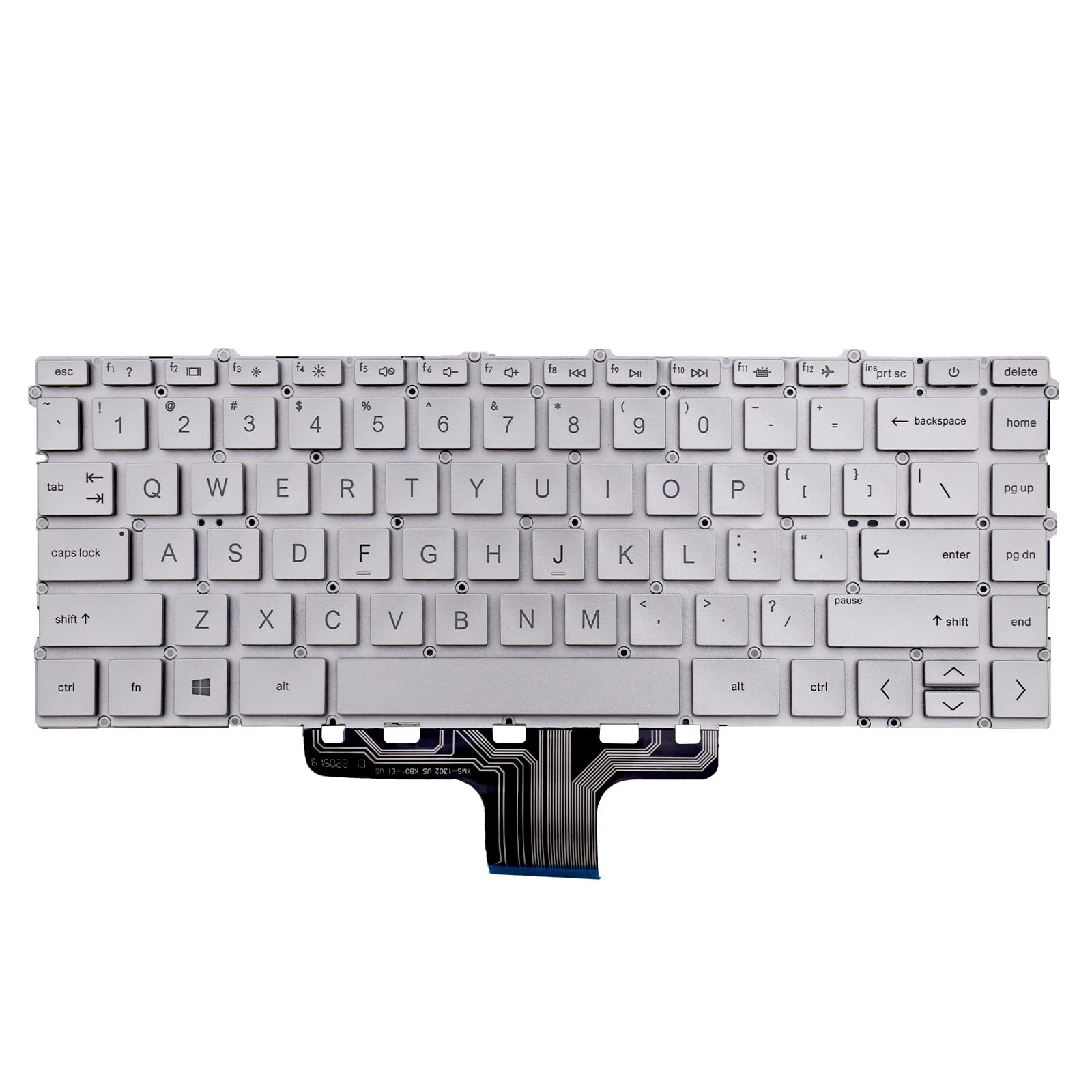 Amazon.com: TLBTEK Backlight Keyboard Replacement Compatible with HP ...