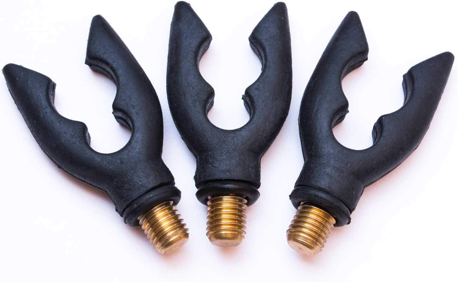 TDL 3 x Phoxinus rubber butt rests/rod rests/back rests For use with ...