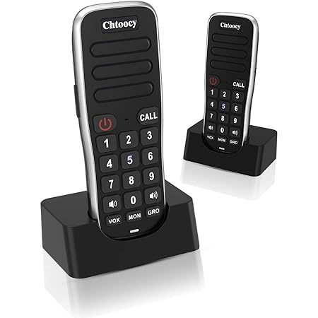 Amazon.com: Wuloo Wireless Intercom Doorbells for Home Classroom ...