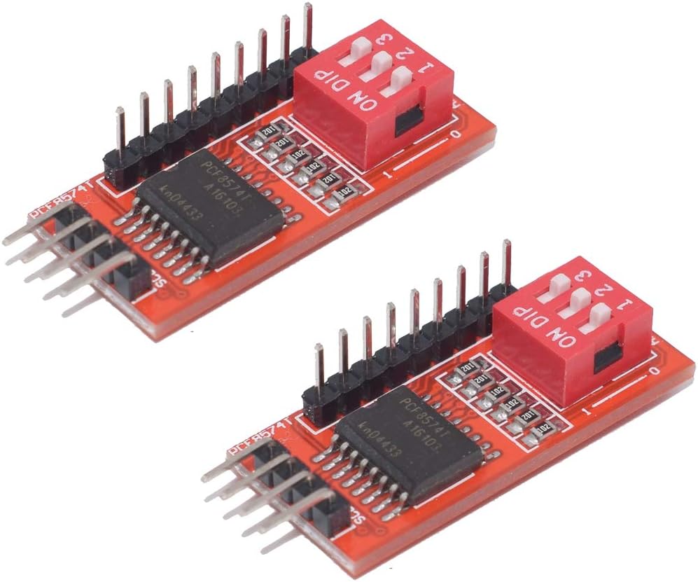 Amazon.com: HiLetgo 2pcs PCF8574 PCF8574T IO Expansion Board I/O ...