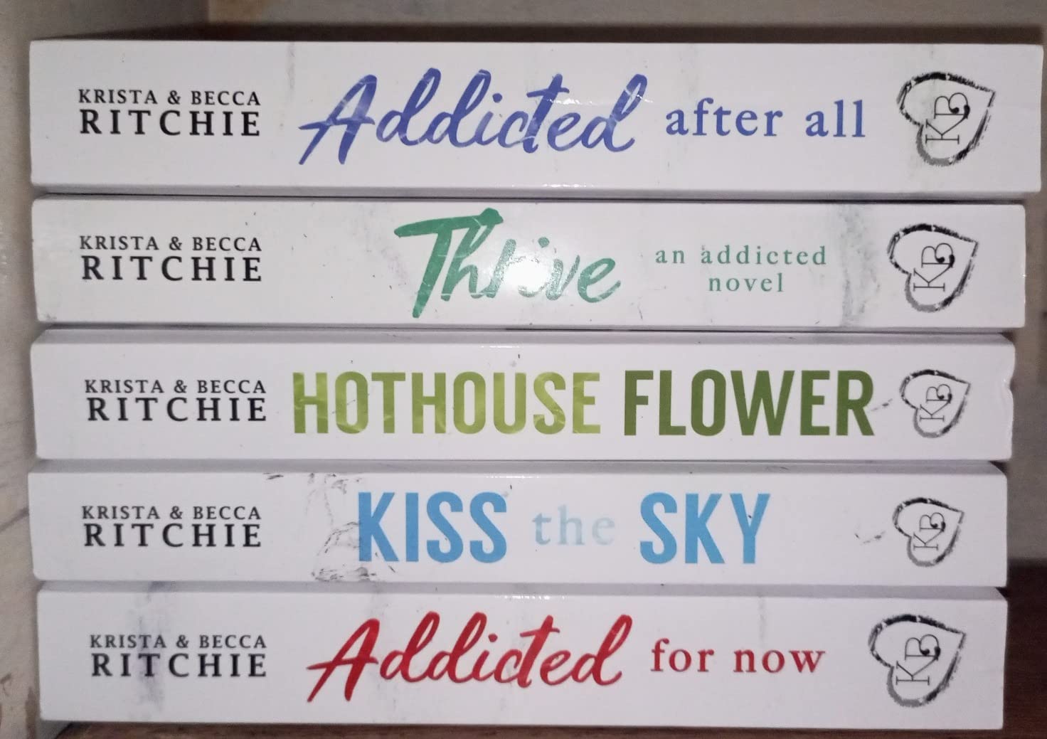 Addicted for Now : Ritchie, Krista, Ritchie, Becca: Amazon.in: Books