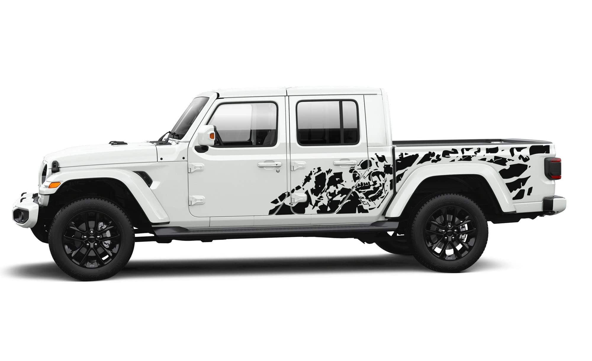 Amazon.com - Side nightmare graphics decals compatible with Jeep ...