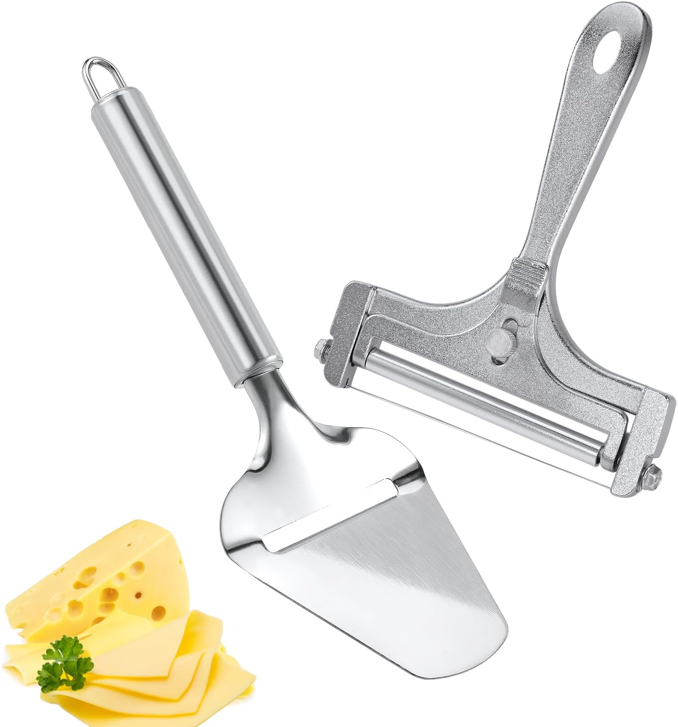 Amazon.com: Wire Cheese Slicer, Stainless Steel Cheese Shaver with ...