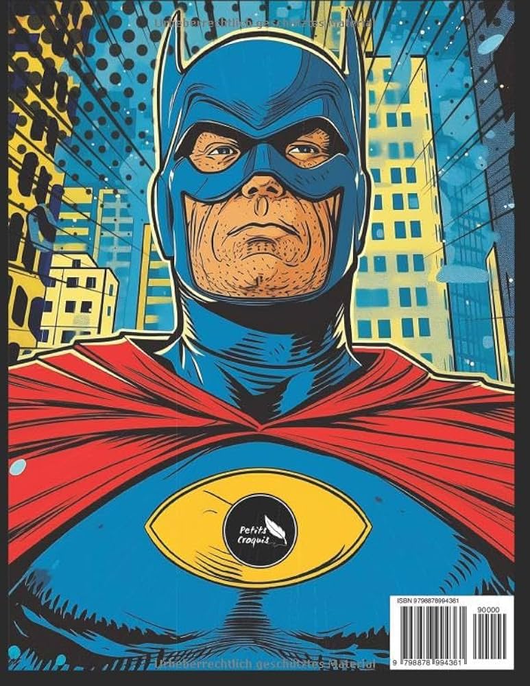 Allgemeine Superhelden Malseite