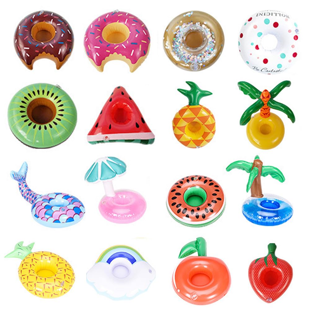 Snapklik.com : 5PCS Swim Ring Fun Swimming Pool Float Raft Lilo ...