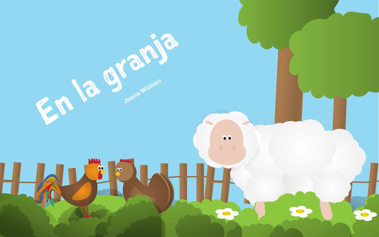Children's Book: "En la granja" (Spanish Edition): Libro ilustrado para ...