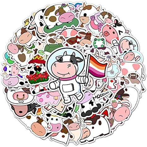 50pcs Highland Cow Stickers, Cute Highland Cattle Stickers Decals for ...