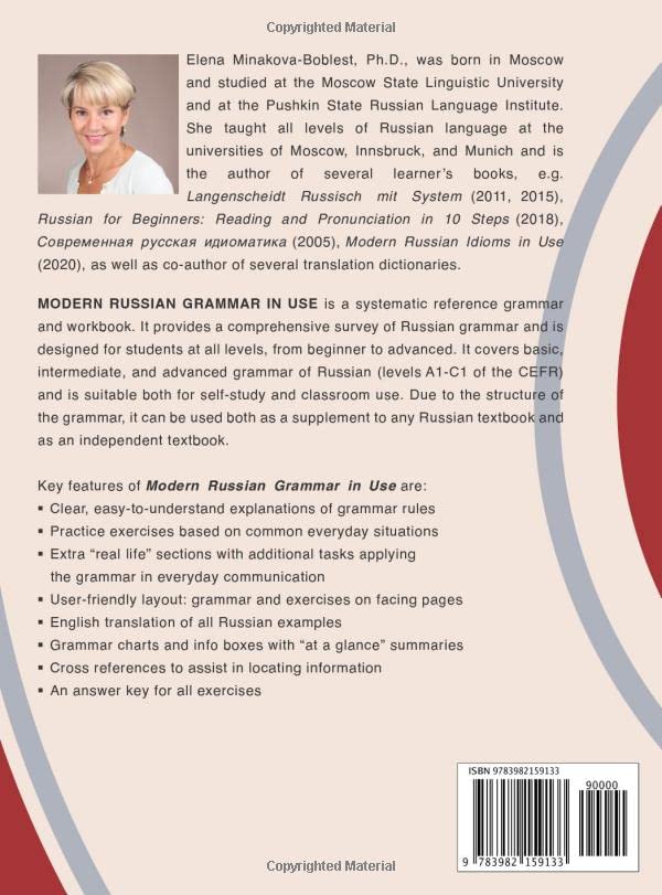 Snapklik.com : Modern Russian Grammar In Use: A Systematic Reference ...
