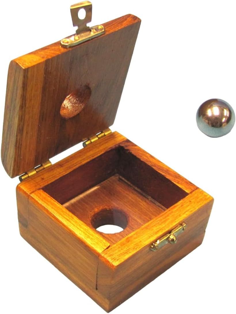 Amazon.com: MilesMagic Magician's Steel Ball Thru Glass Gimmick Box Penetration Through Solid ...