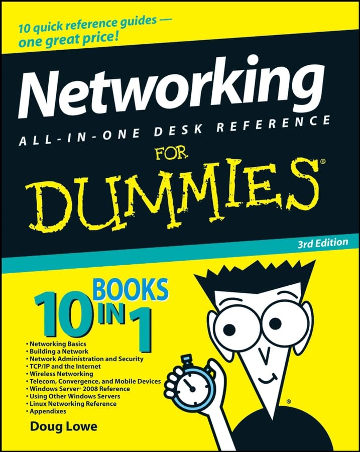 Networking All-in-One Desk Reference for Dummies: 9780470179154 ...
