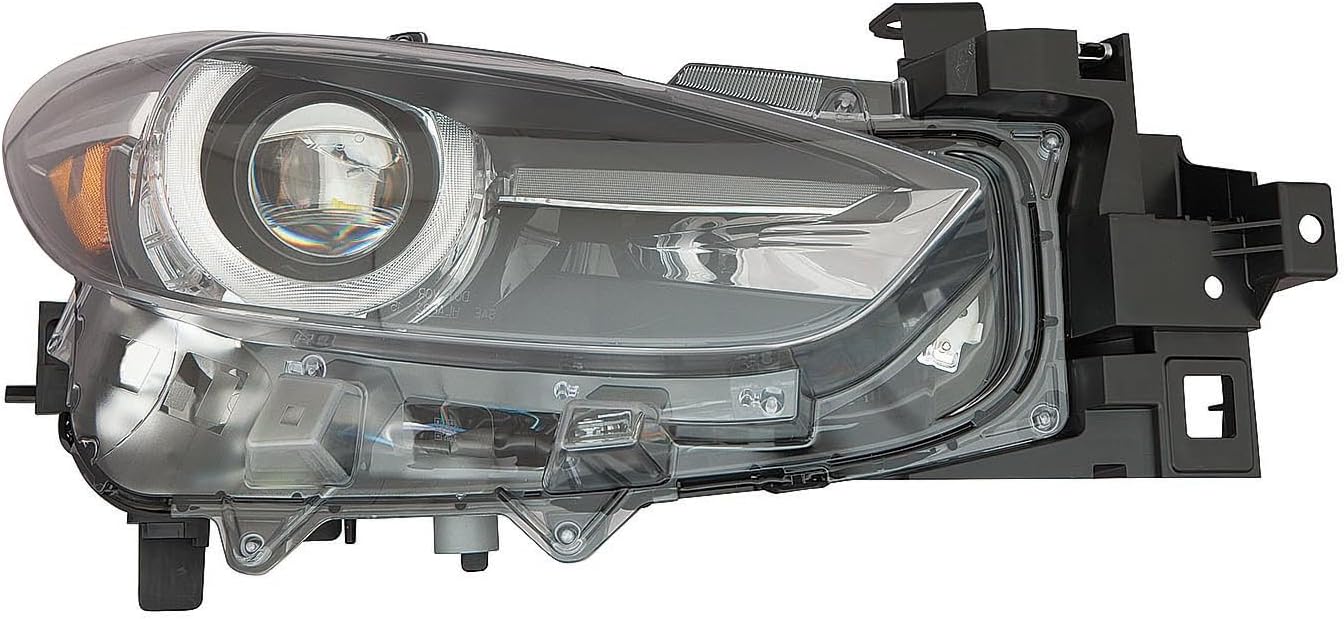 Amazon.com: ACK For Mazda 3 14-18 Headlight LED with Auto Leveling Control with Adaptive ...