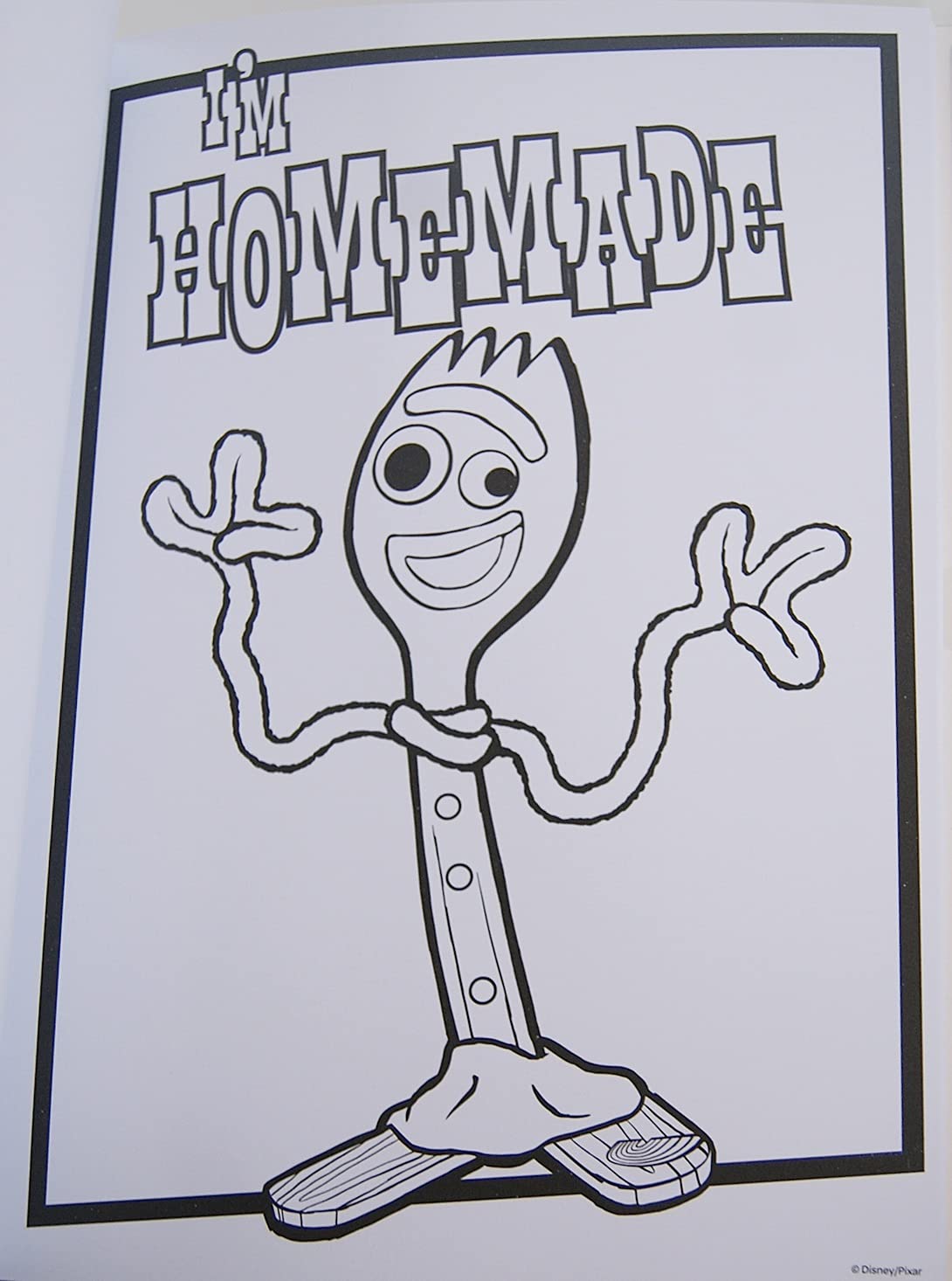 forky toy story coloring pages